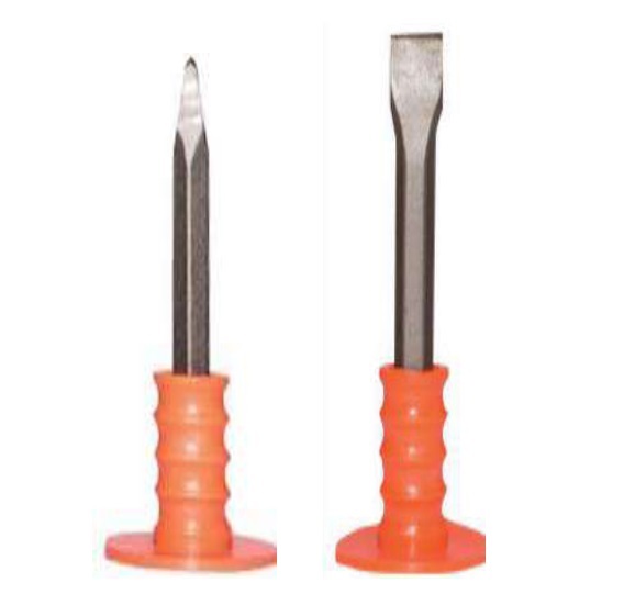 CINCEL PUNTA CON PROTECTOR HULE - Ferremart HN